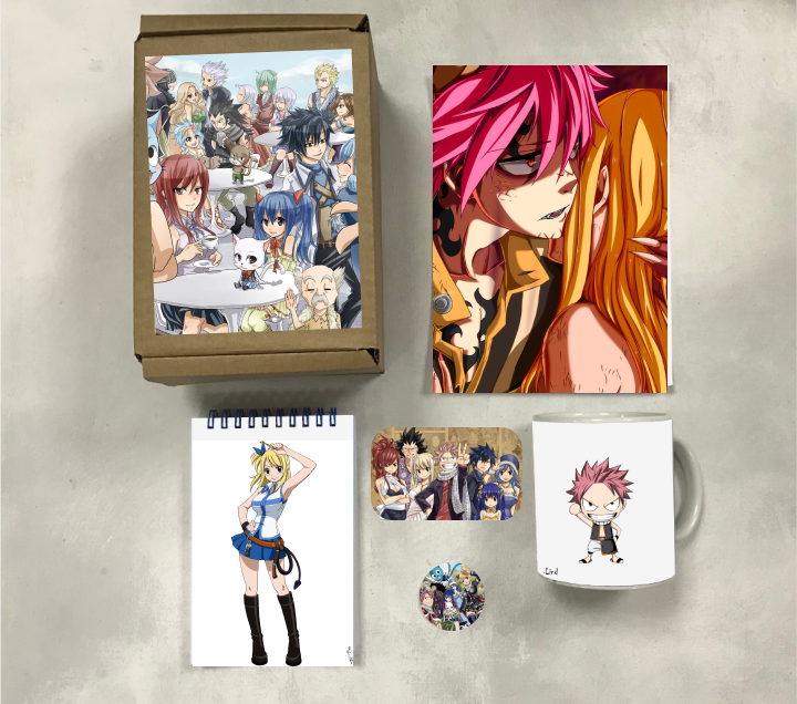 Бокс Хвост Феи, Fairy Tail №12, товары с вашими картинками