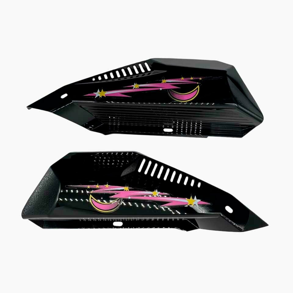 Пластик боковой на мопед Дельта(левый/правый)