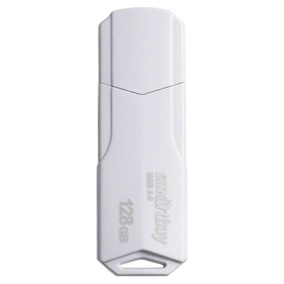 Память Smart Buy "Clue" 128GB, USB 3.0 Flash Drive, белый, 376304
