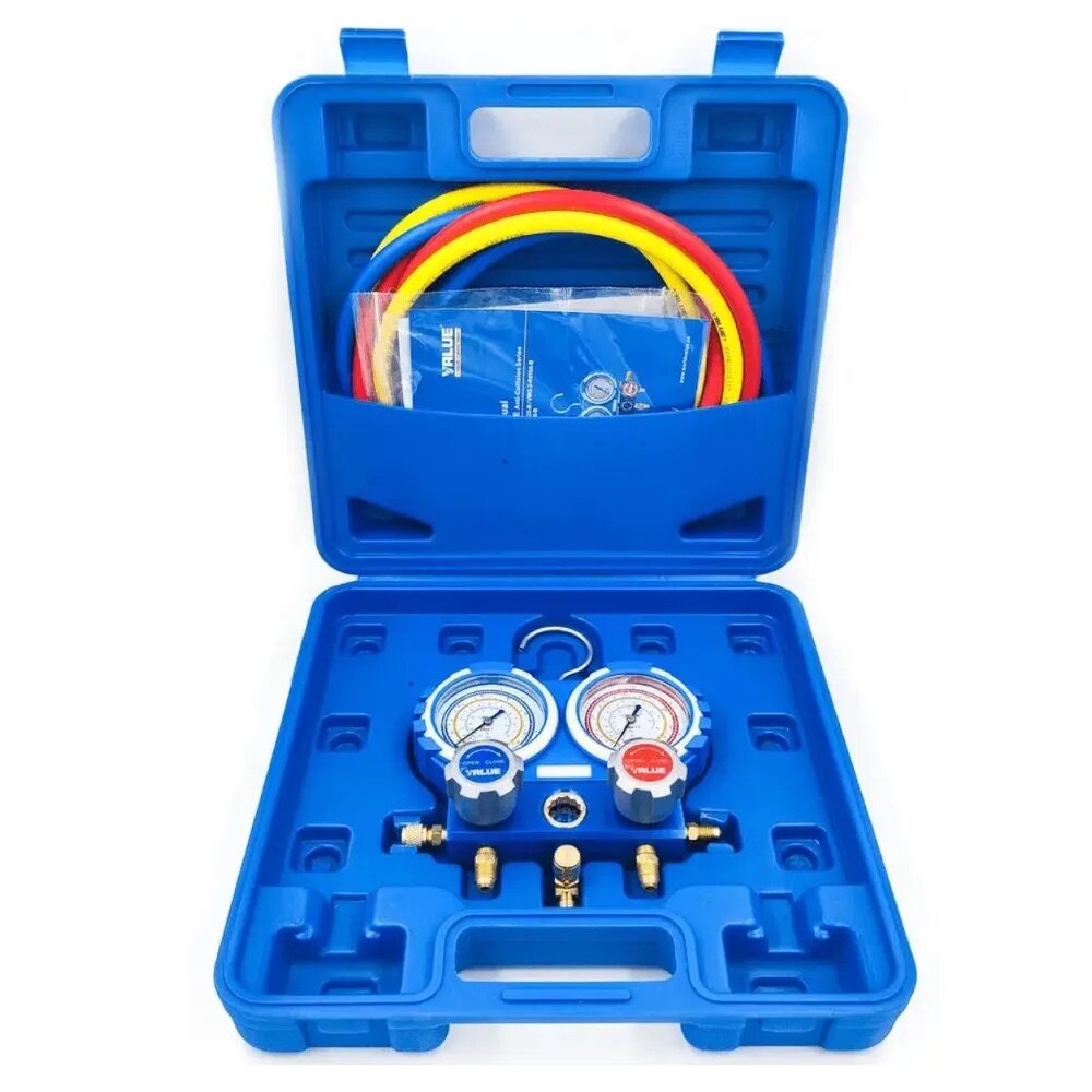 Манометрический коллектор VALUE VMG-2-R410A-B