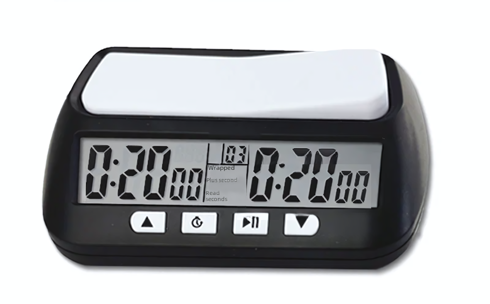 Шахматные часы Yisheng YS-902 с таймером, черные, английская версия