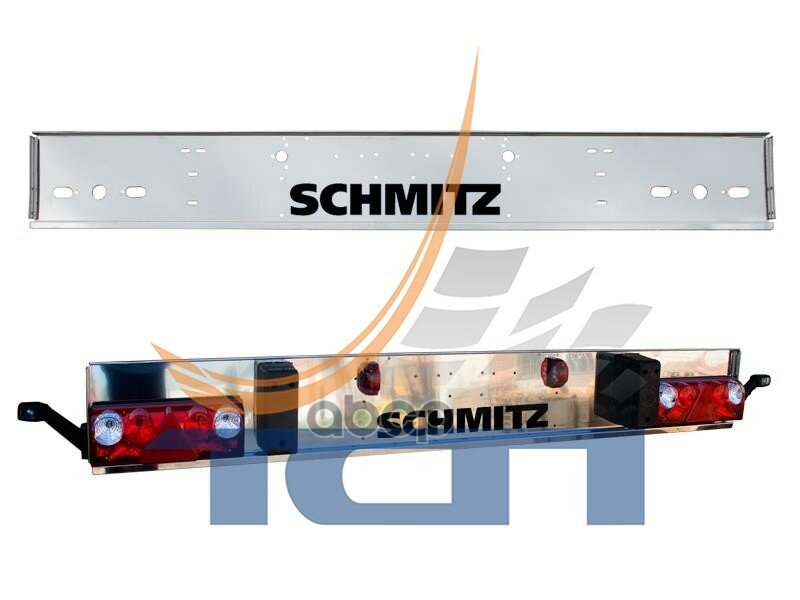 Панель задних фонарей! 1.5мм зеркальная нержавеющая сталь Schmitz ТСП арт. T900033NN