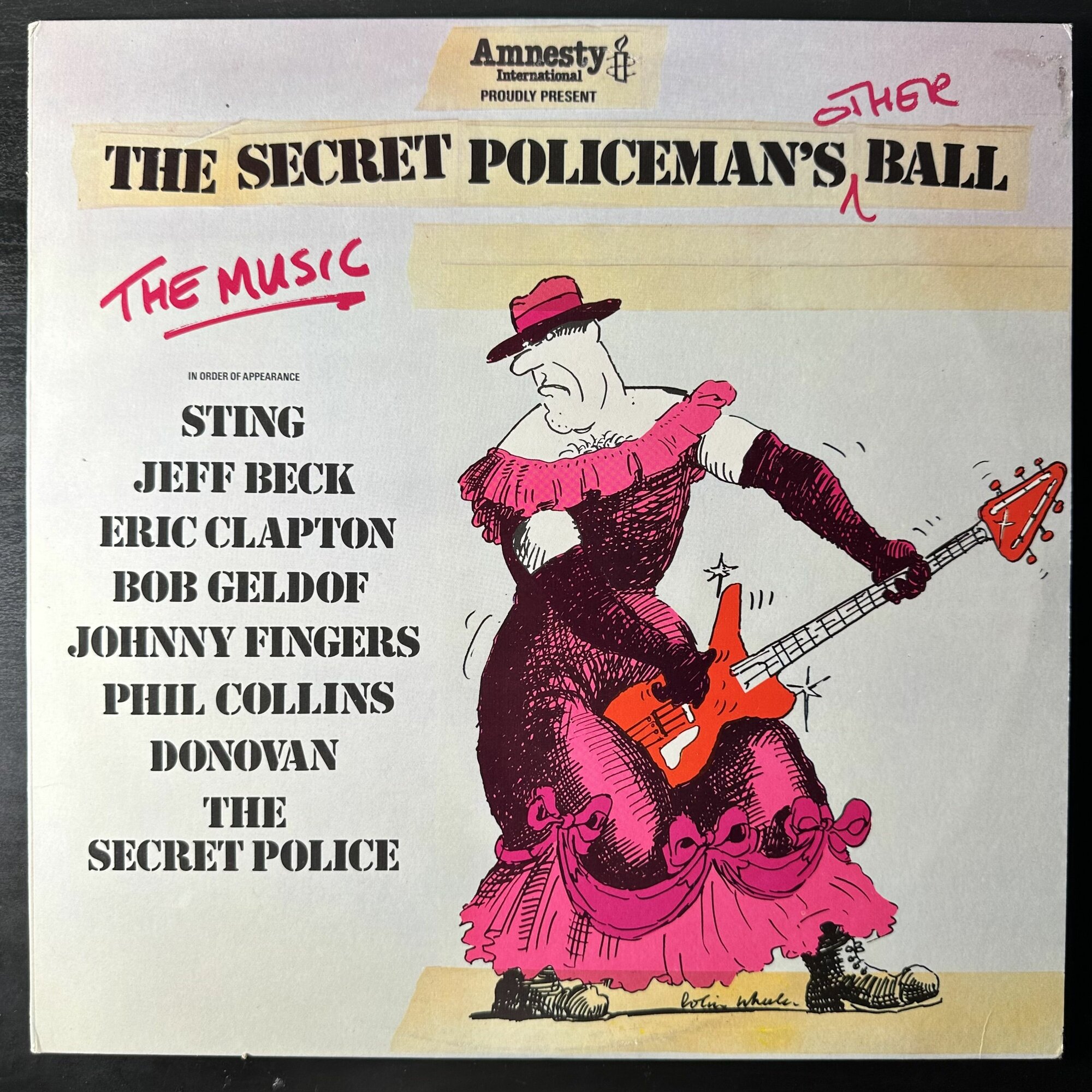 Виниловая пластинка Сборник The Secret Policeman's Other Ball (The Music) США 1982г.