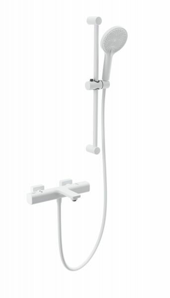 Смеситель для ванны с душем и термостатом Wonzon&Woghand, Белый матовый