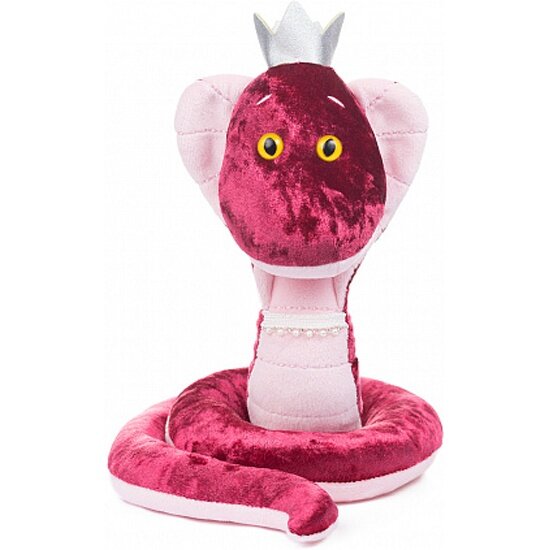 Мягкая игрушка Maxitoys Змейка Огненная 20 см