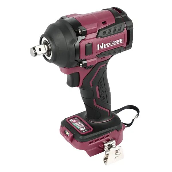 Гайковерт аккумуляторный ударный бесщеточный Neolaser NIW20ACCUM, 20 В Li-Ion без Акб и Зу, 600 Нм