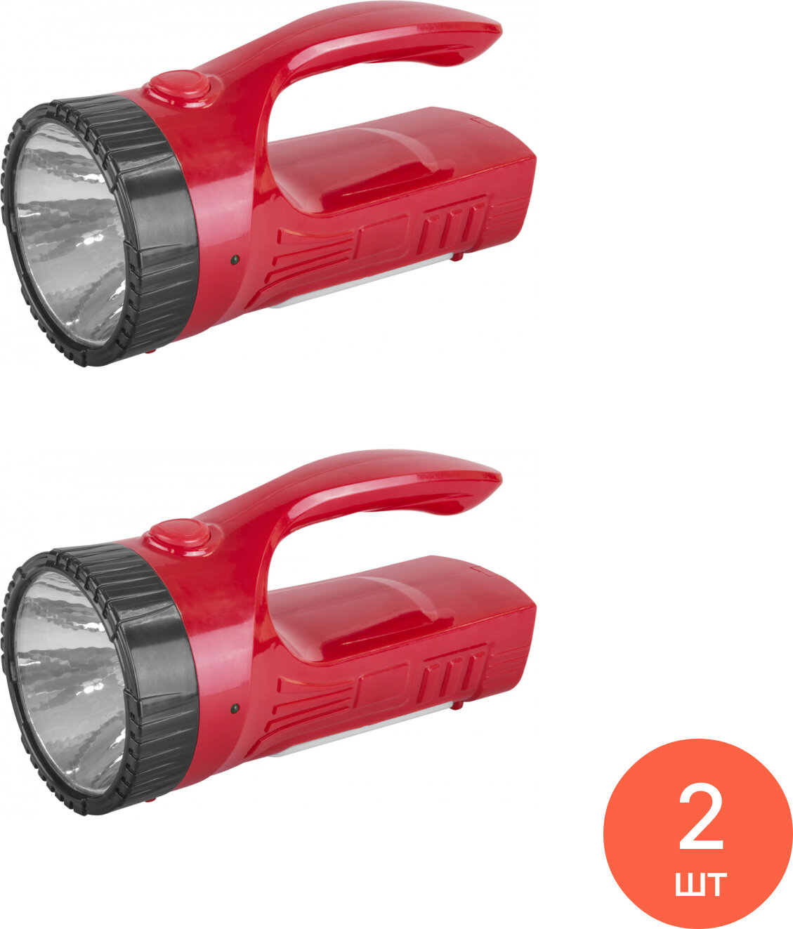 Фонарь ручной Navigator / Навигатор NPT-SP17-ACCU на аккумуляторе 4В 0.75Ач, IP33 1.5Вт, 71599 / светодиодный (комплект из 2 шт)