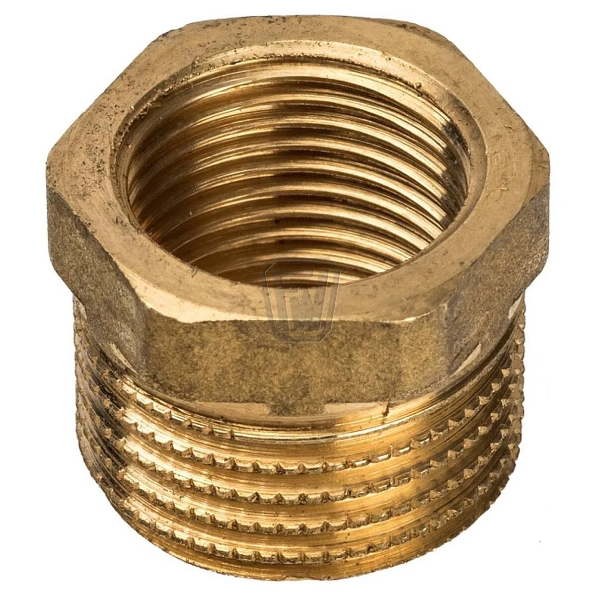 Футорка 1/2Х3/8 Stout латунная переходная, наружное/внутреннее соединение