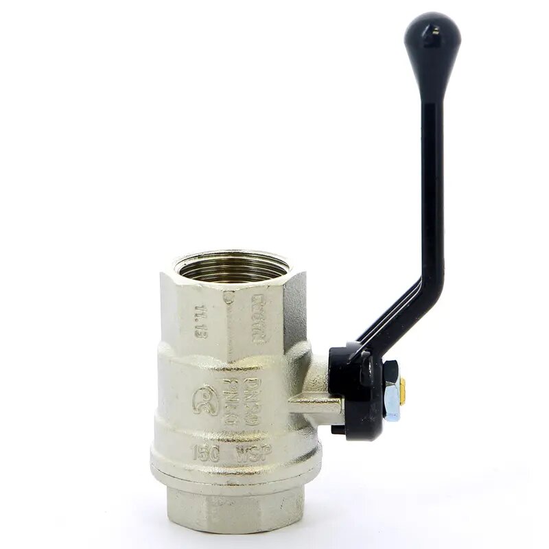 Кран шаровой прямой Bugatti Oregon 300 PN64 3/4" ВР латунь ручка рычаг