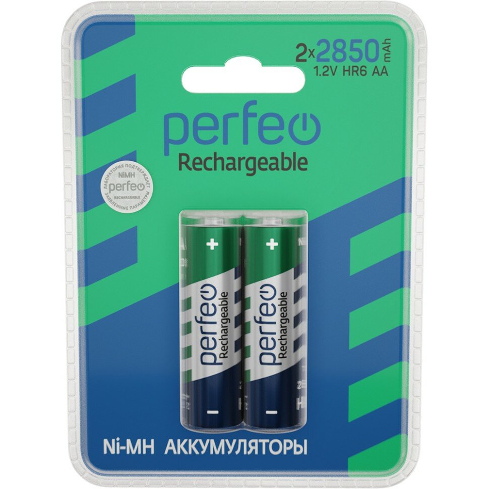 Аккумулятор Perfeo AA HR6 2850mah BL2