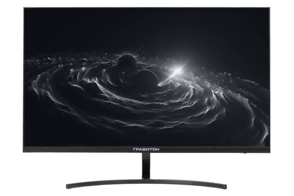 Монитор Гравитон МН27А ецрт.467846.001-03 27", IPS, 1920x1080, 178°/178°, 5мс, 300 кд/м, 75Гц, D-Sub, DP 1.2, HDMI 2.0, 6Вт (2х3Вт), VESA 100x100 уц-5-10