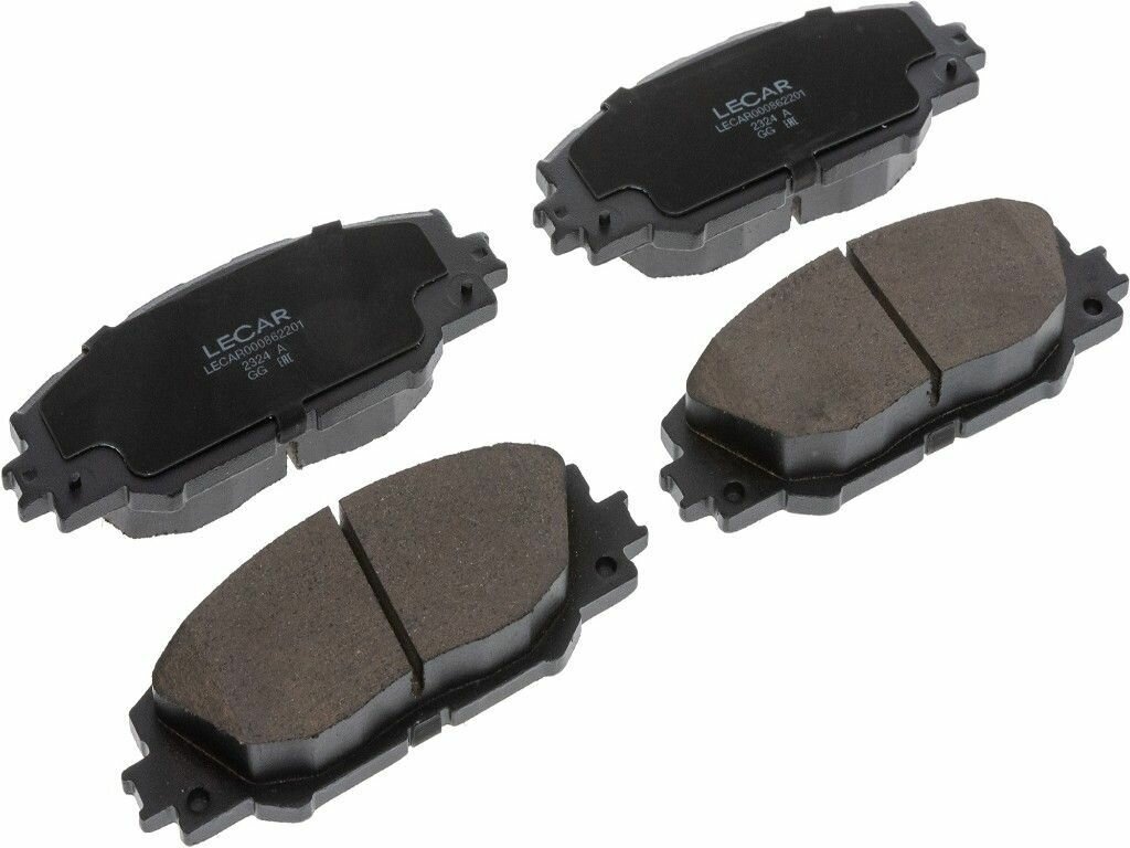 Колодка тормозная TOYOTA Auris, Blade, Corolla, RAV 4 III, IV, Prius (к-т 4шт) передняя