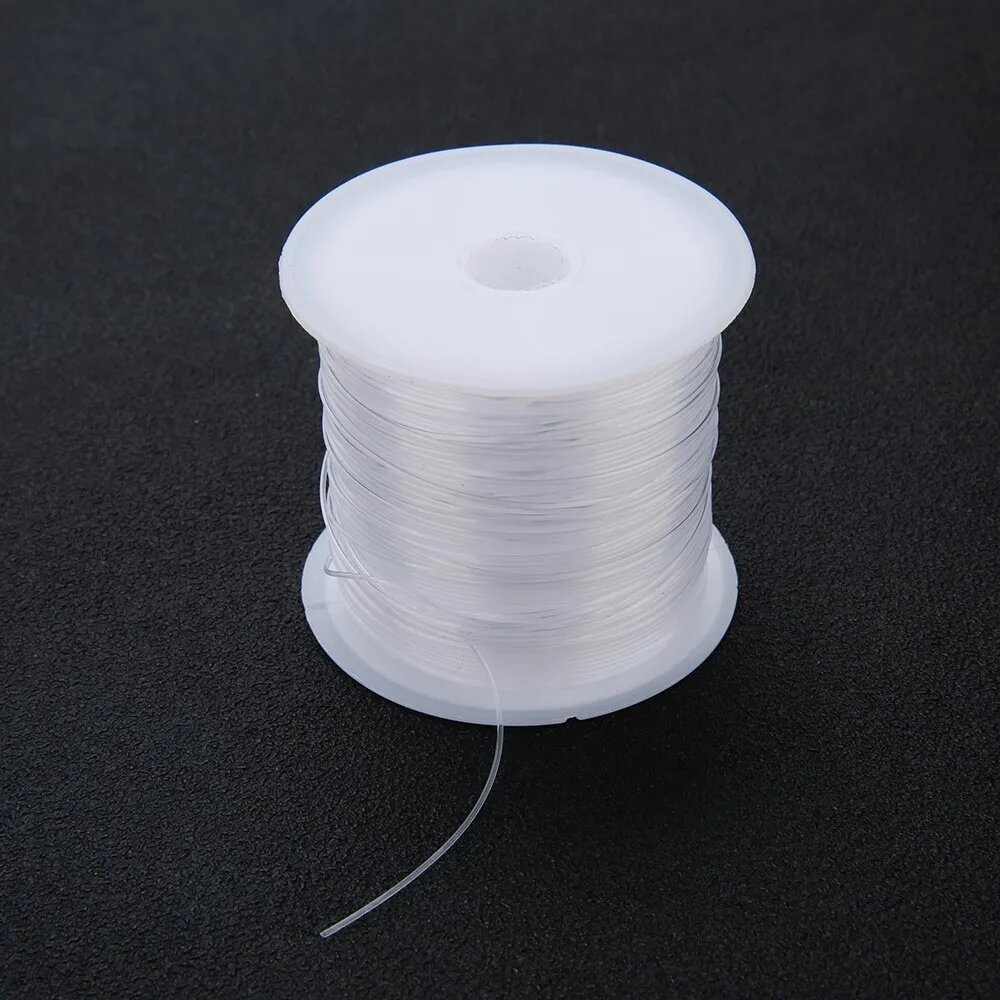 Прозрачная нейлоновая леска 0.25mm, 80 yard
