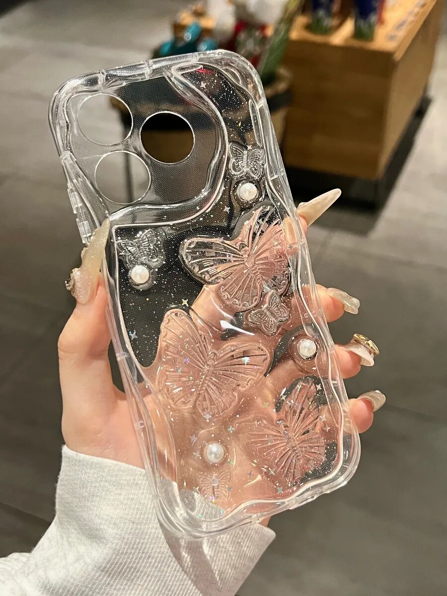 Чехол О'кейси, для Realme C63, C61, Note 60, прозрачный, силиконовый