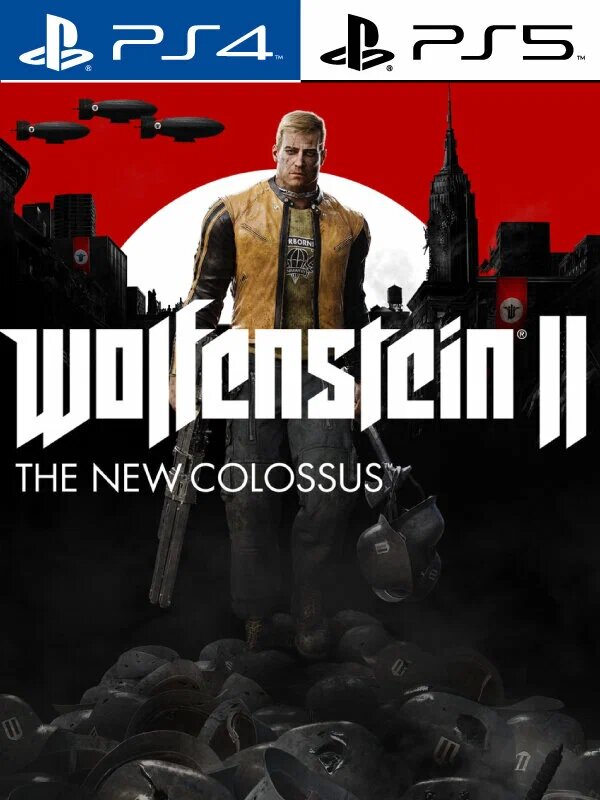 Wolfenstein 2 The New Colossus PS4 PS5 (Цифровая версия на Турецкий аккаунт)