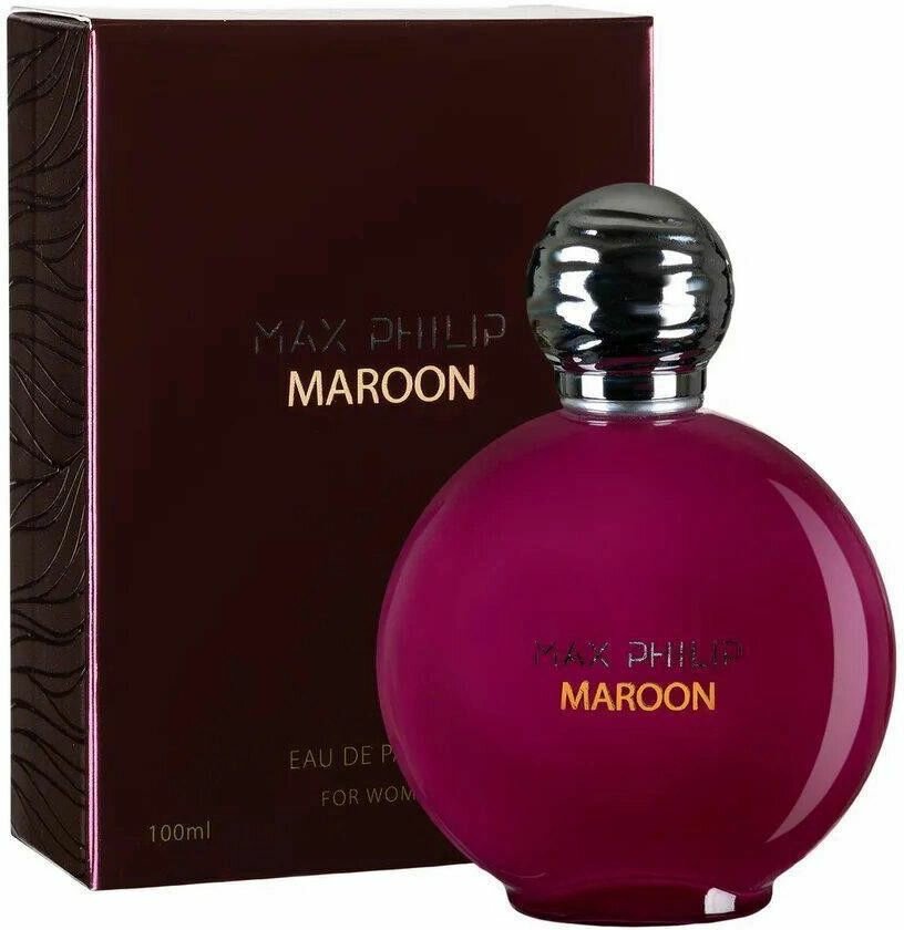 Max philip maroon 100 ml парфюмерная вода жен.