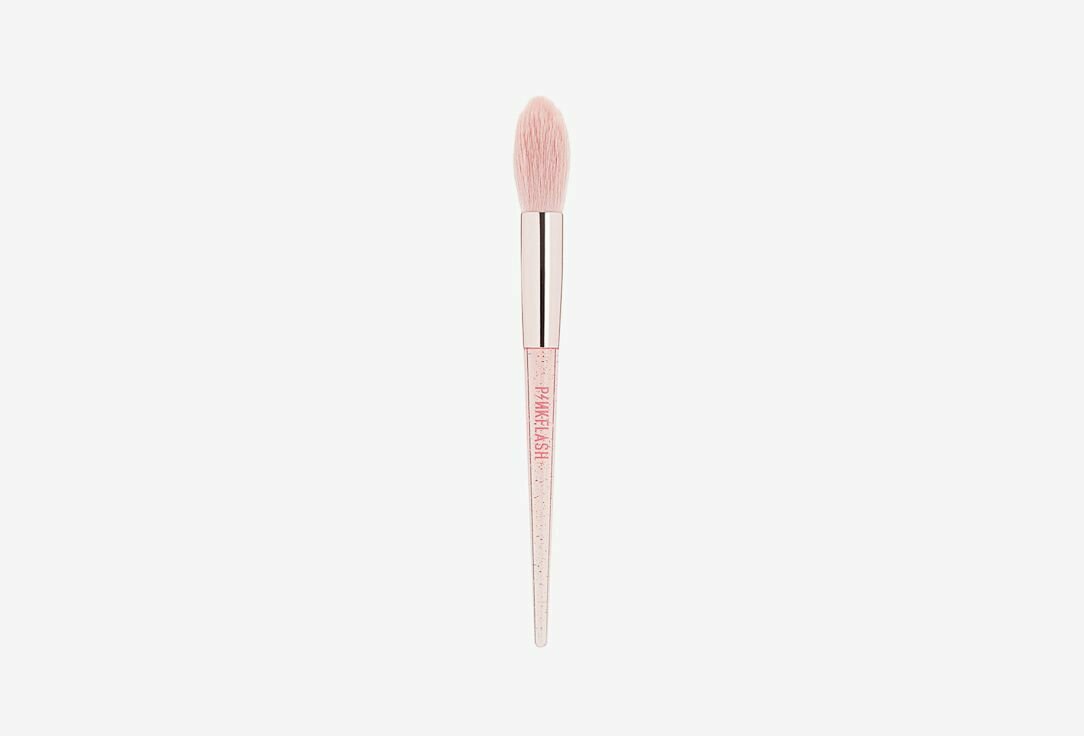 Скошенная кисть для контуринга PINK FLASH Flame Shape Blush Brush 16 г