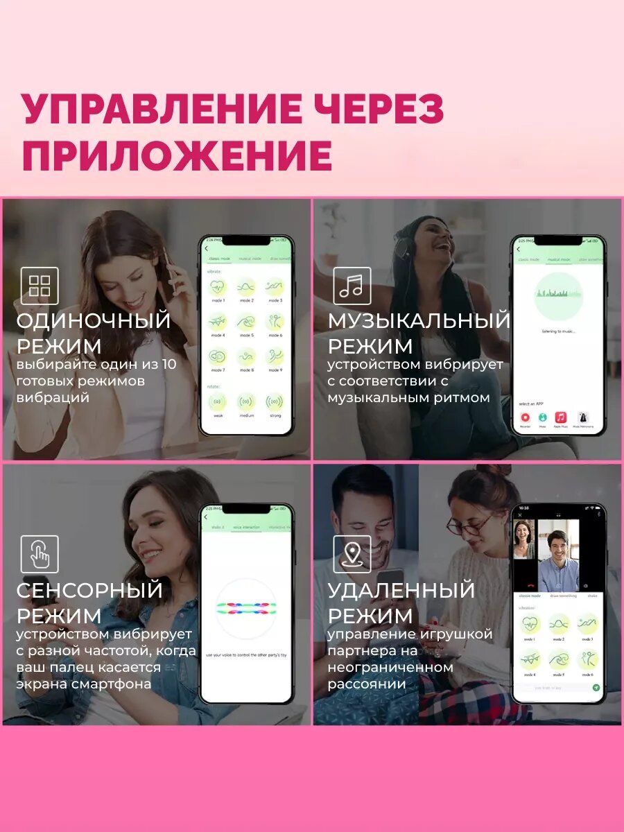Тренажер Кегеля интимных мышц Rose Jump Egg