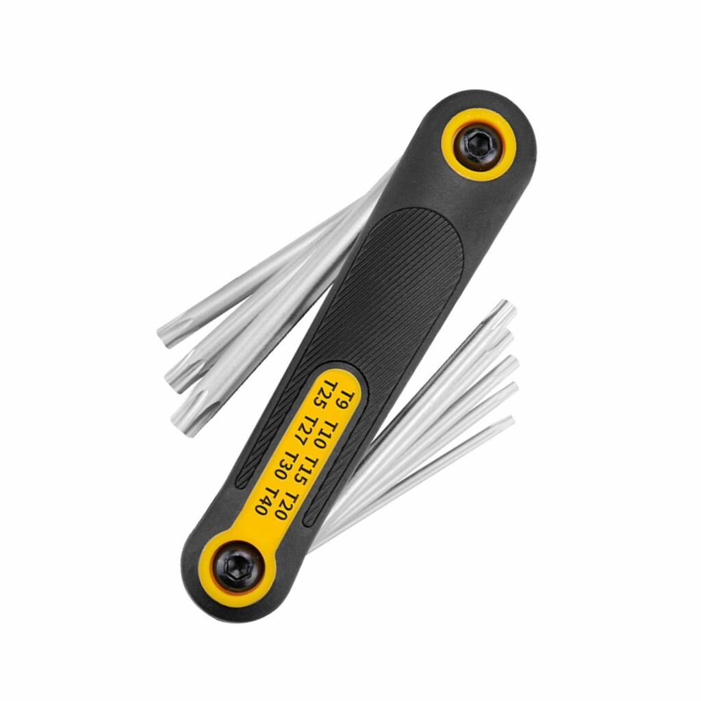 Набор складных метрических шестигранных ключей из 8 частей-RT8B