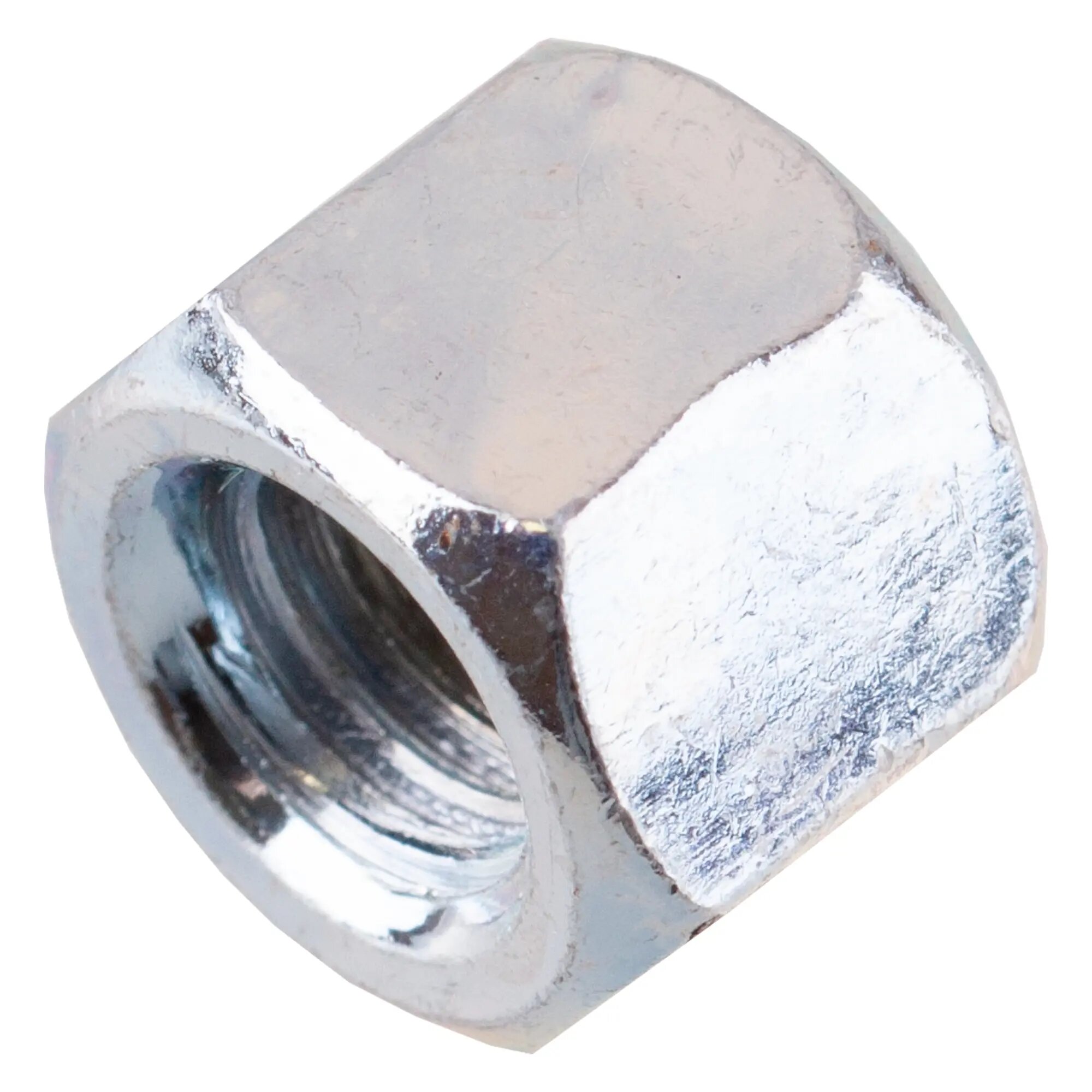 Гайка слепая М8 DIN 917, сталь оцинкованная, резьба метрическая, крепежная деталь, 20 шт