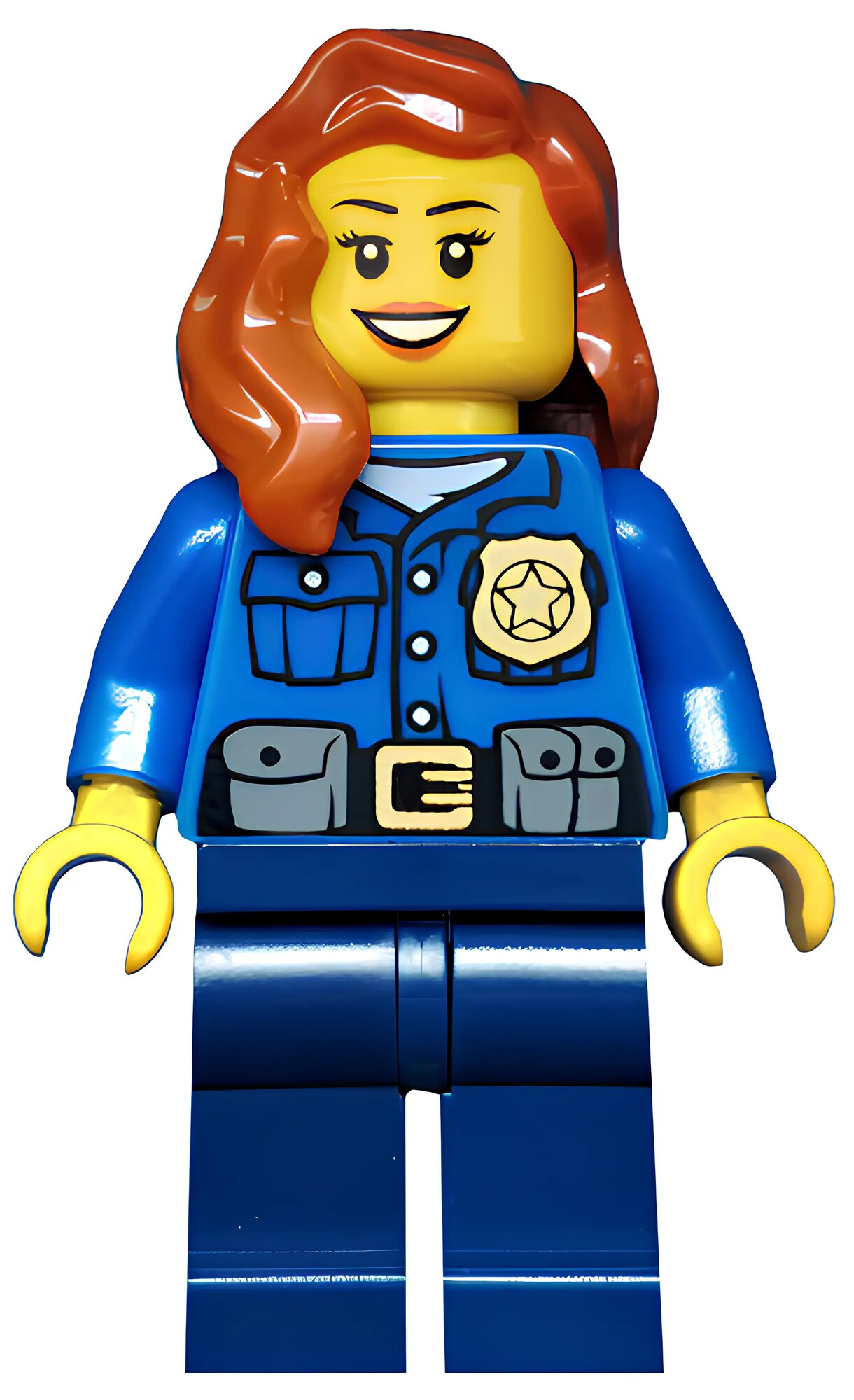 Минифигурка Lego Police - City Officer, Gold Badge cty0485 U