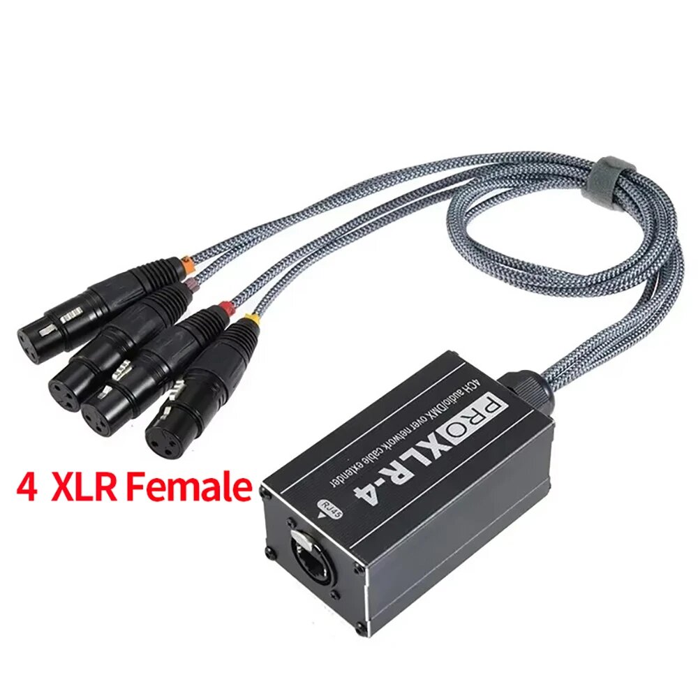 XLR разветвитель 4 XLR female TITAK PROXLR-4