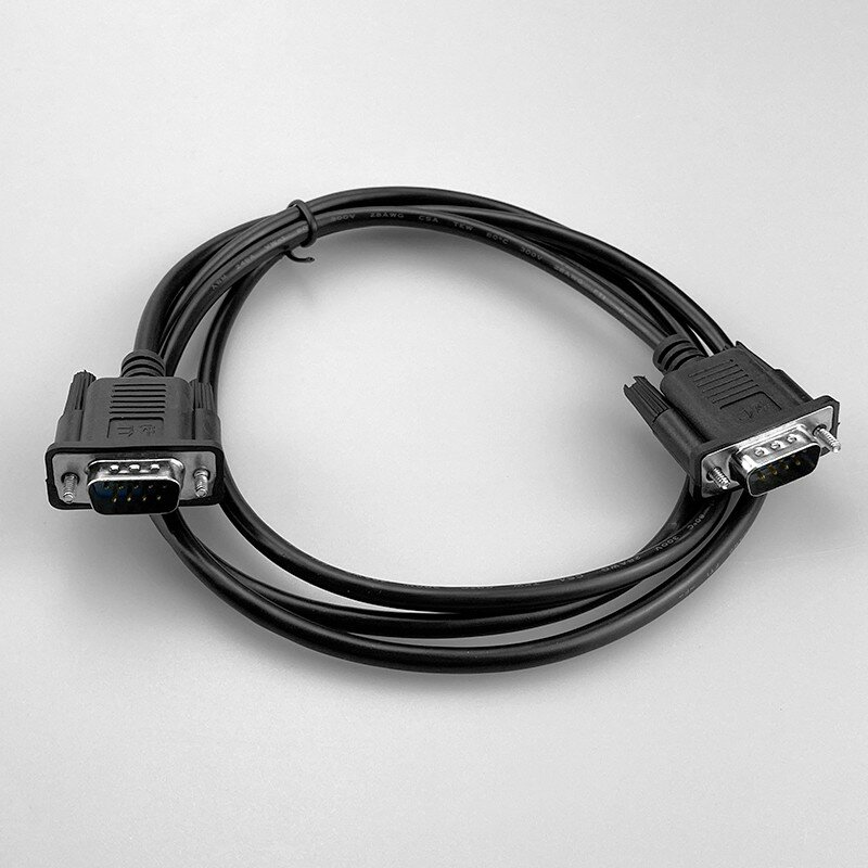 Yeren DB9 Male to Male Cross-Serial Cable 1.5 Meters COM Port RS232 Control Cable Connection Wire Suitable for Scanners, Printers, Cash Registers, CNC Machines, Barcode Readers CKX10
