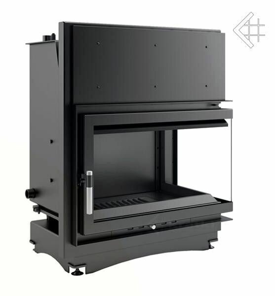 Топка с водяным контуром Kratki OLIWIA, Сталь, черный, 74,95x45,7x47,9 см