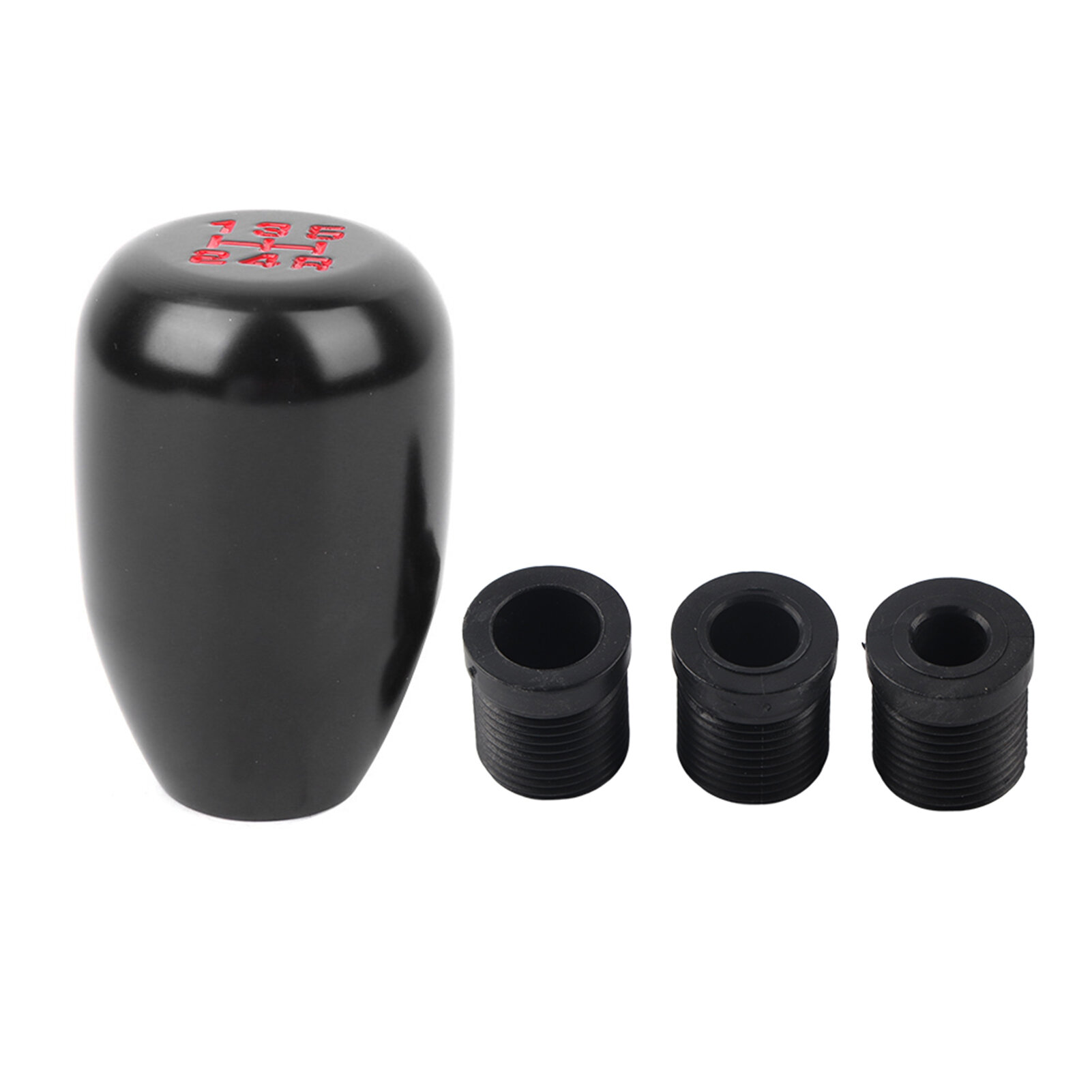 Алюминиевая ручка переключения передач, черная, 5-ступенчатая, универсальный автомобильный рычаг переключения передач, модифицированный аксессуар для автомобилей с механической коробкой передач