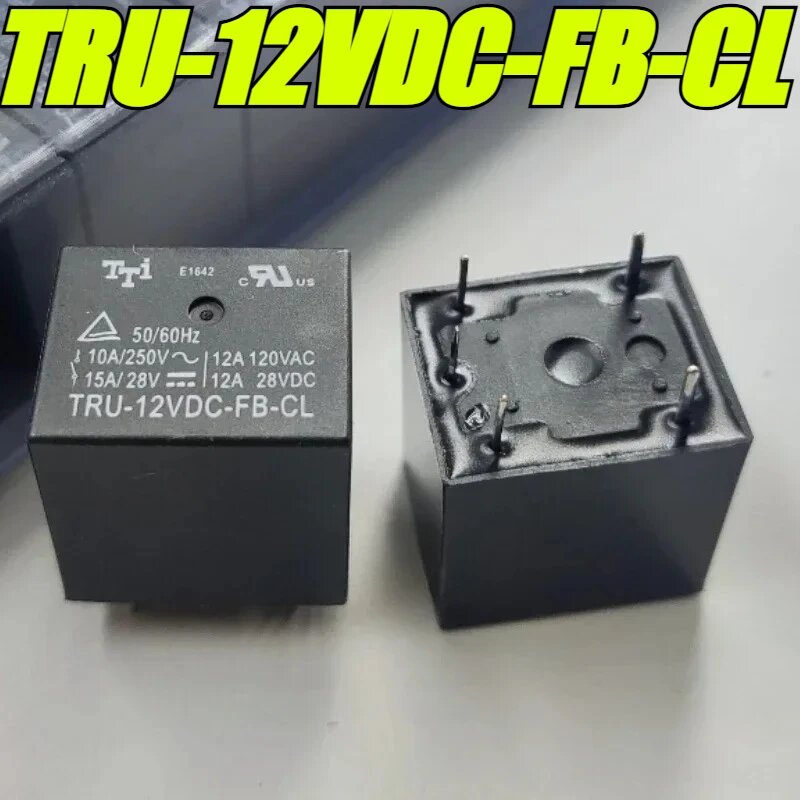 (Совершенно новый оригинал) 1 шт./лот 100% оригинальное реле: TRU-12VDC-FB-CL 28 В постоянного тока 5 контактов/12 А