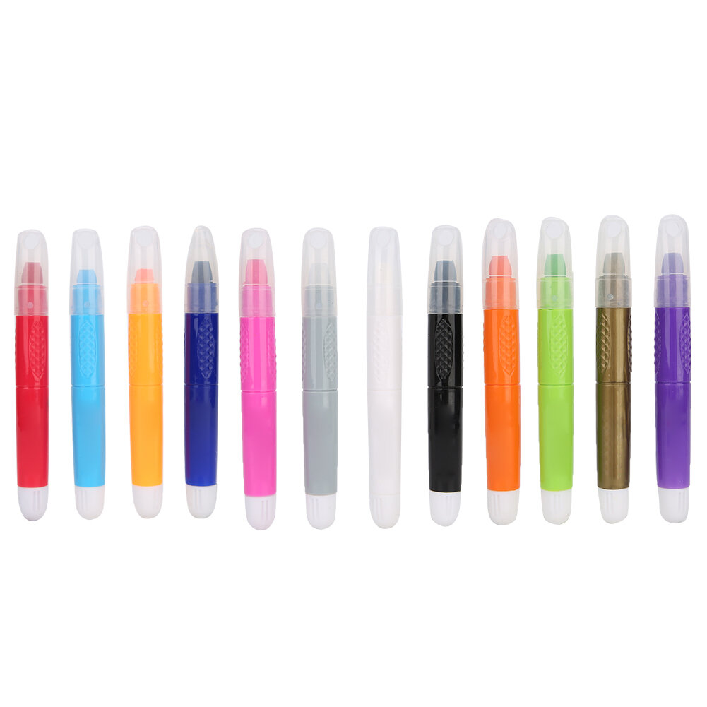 12шт -портативные временные краска для волос раскраски для волос