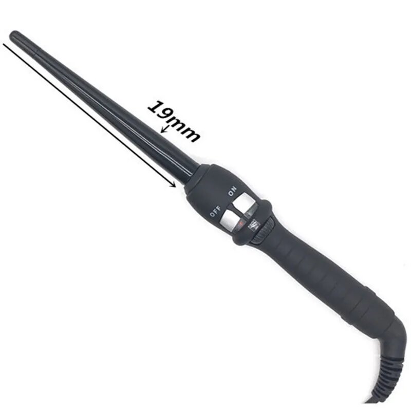 Керамические конические щипцы для завивки волос