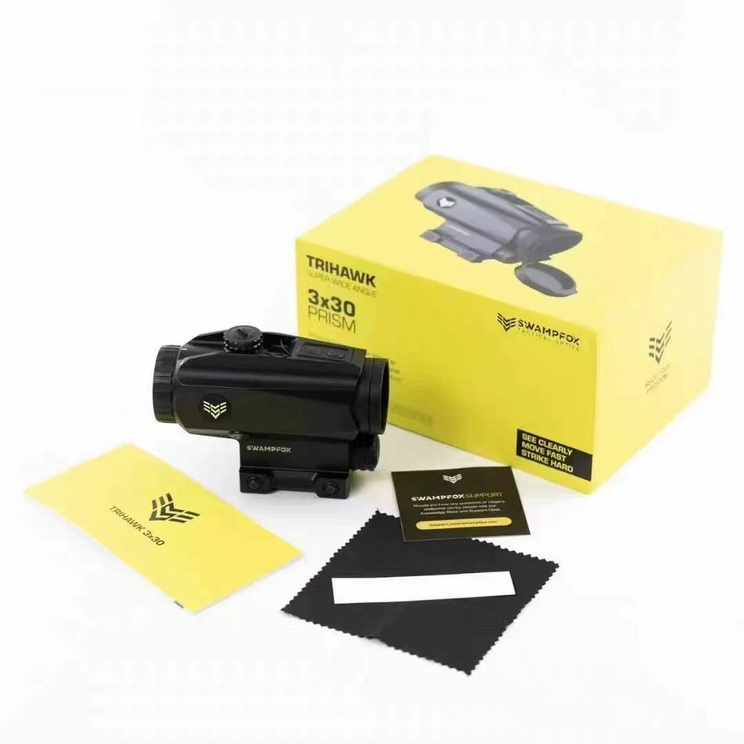 Автоматический светочувствительный красный прицел Swampfox 3x30