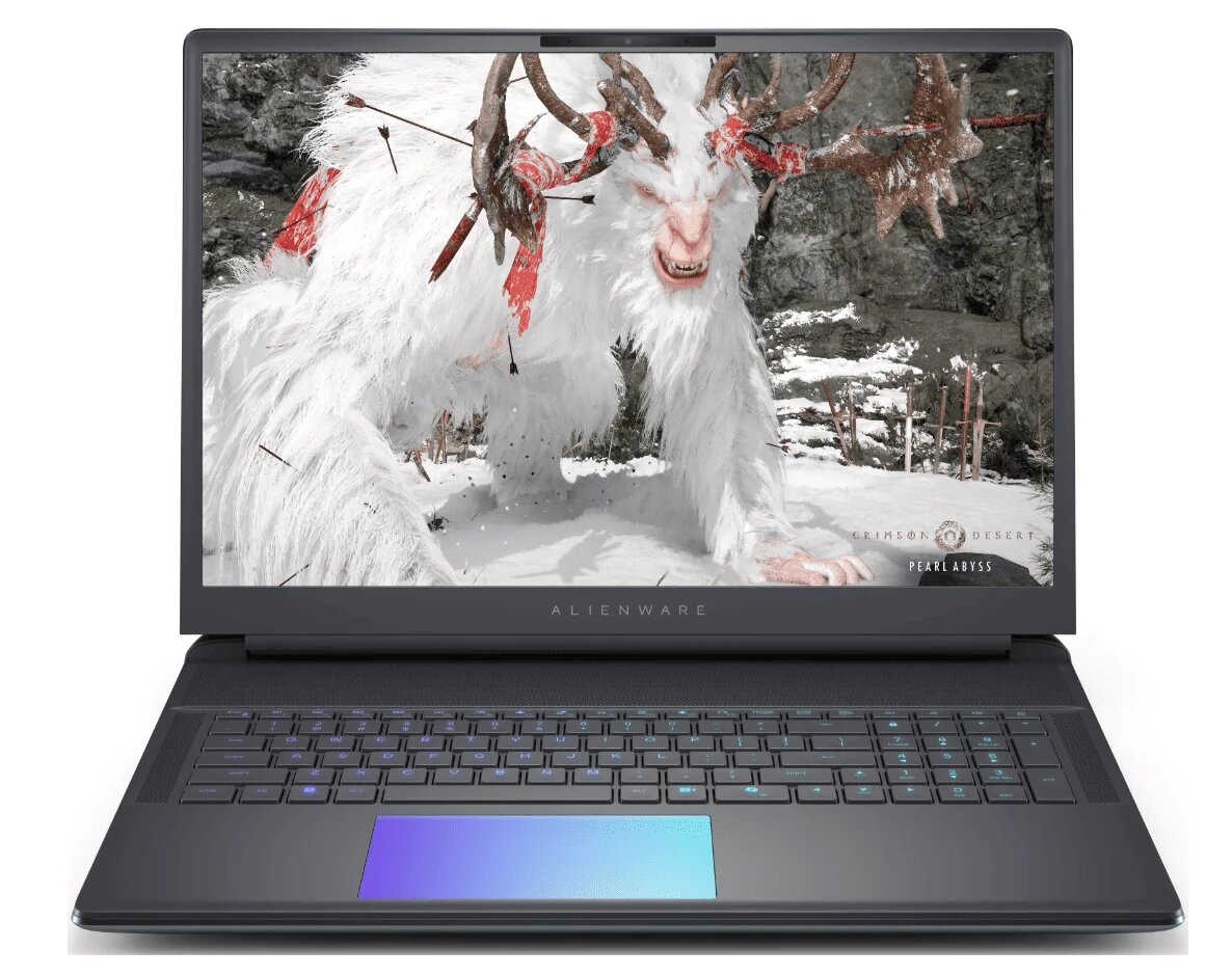 Игровой ноутбук Dell Alienware 18 Area 51 (Intel Ultra 9, 32 ГБ, 1024 ГБ, RTX 5080, 300 Гц, Win 11) Чёрный