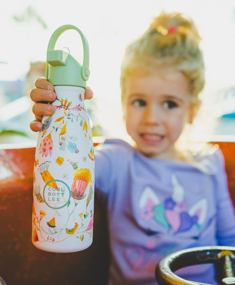 Термос–термобутылка Cool Bottles Kids серия Adventure Spring Flowers 260мл CBBK26SF