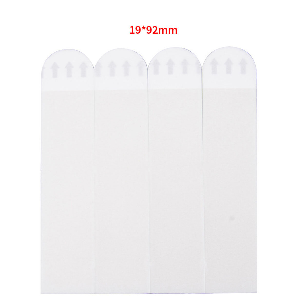 Оптовая продажа заводом бесшовных фоторамок на липучке с клеевым основанием, магнитная лента для стен, универсальный крючок, крепкие наклейки без гвоздей, белый цвет, размер 19*92мм, 36 штук