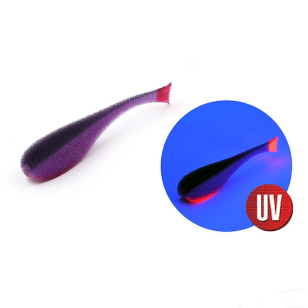 Приманка поролоновая Рыбка на двойном крючке (двойник) YAMAN (Y-P95-25 / " / 25 UV)