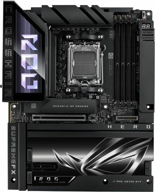 Материнская плата ASUS ROG CROSSHAIR X870E HERO BTF