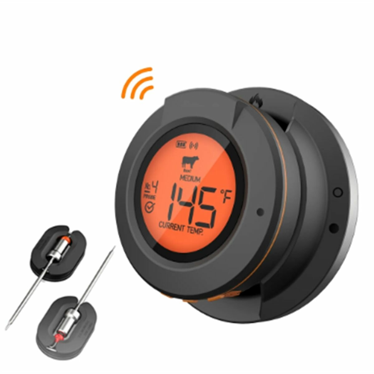 Беспроводные Bluetooth-термометры для барбекю с дистанционным управлением (A)