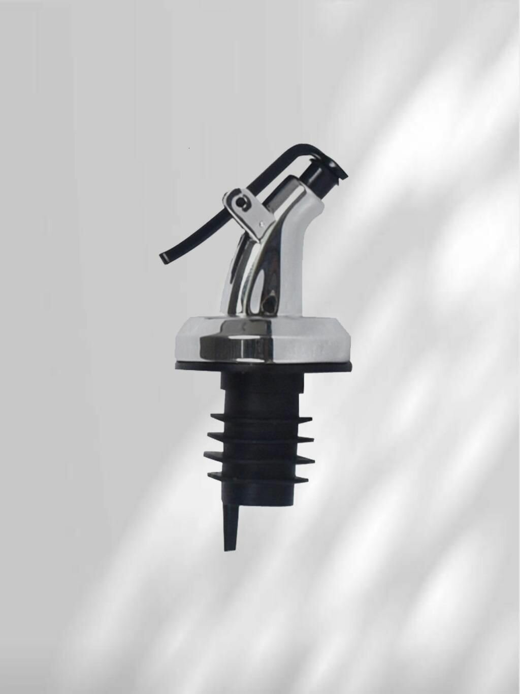 Крышка-дозатор для бутылок, 4 шт, Серебро