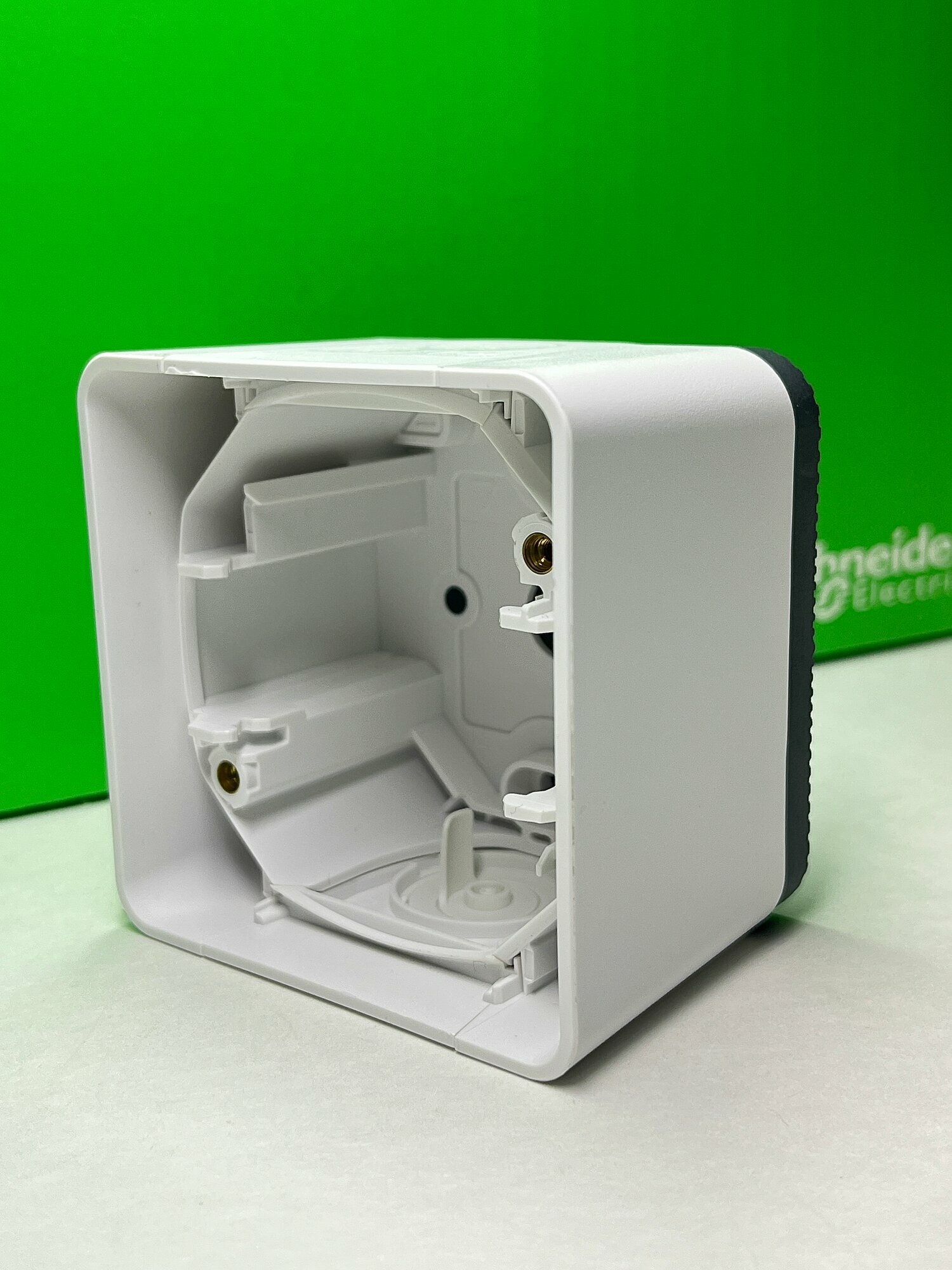 Бокс (рамка) SCHNEIDER ELECTRIC MUREVA Styl, одинарная, для накладного монтажа, Белый, IP55, MUR39911