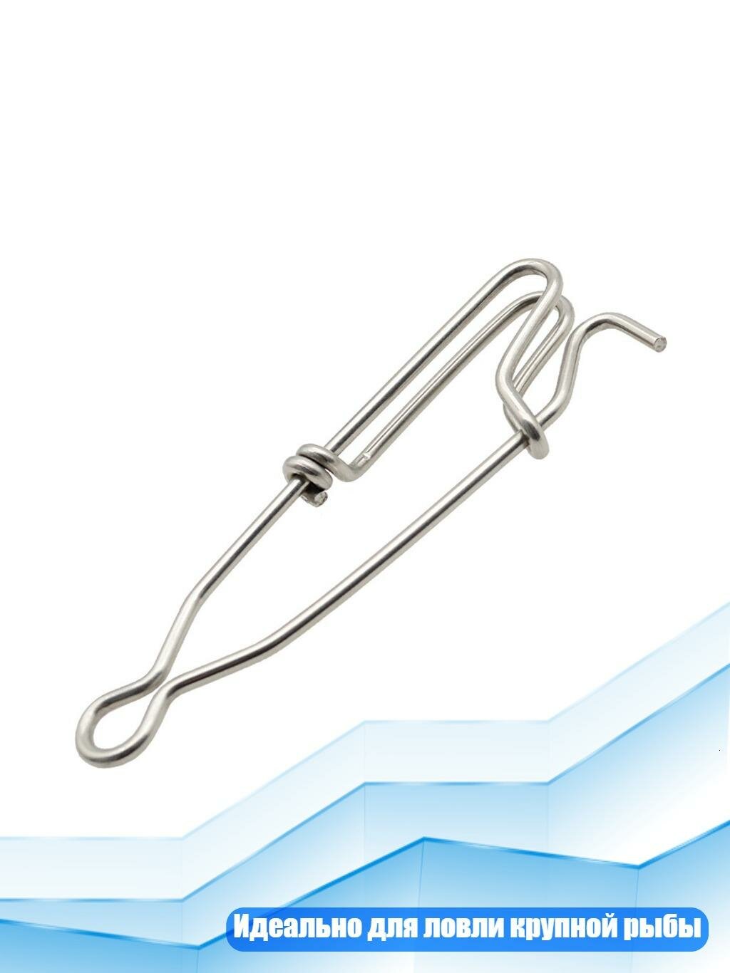 Клипсы для рыбалки из нержавеющей стали