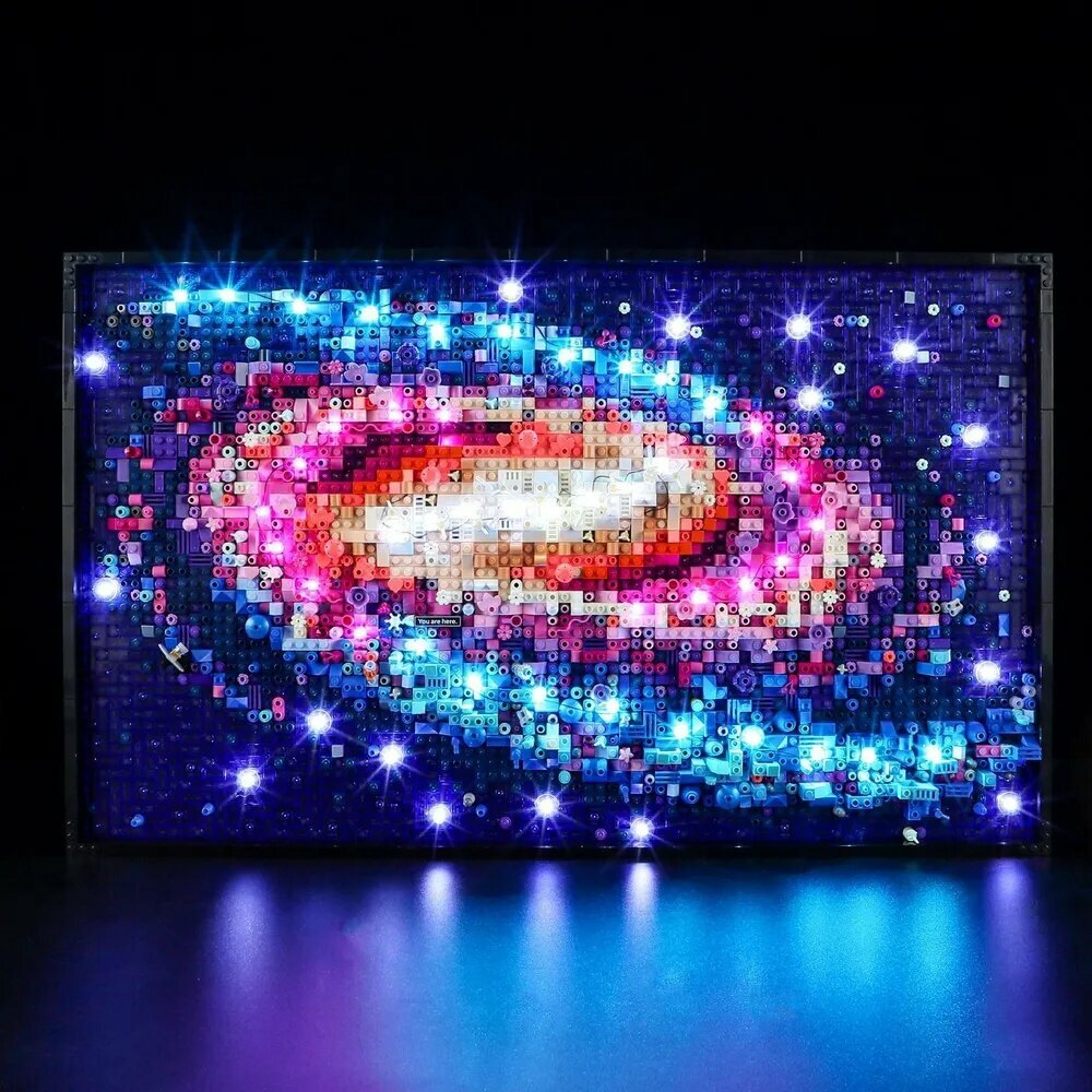 Светодиодная подсветка для модели 31212 Ideas The Milky Way Galaxy Building Blocks (продается только светодиодная подсветка)