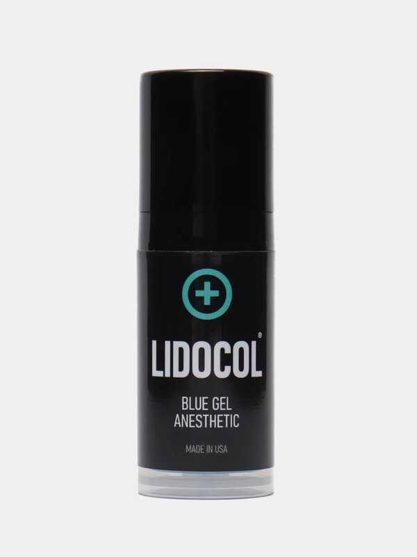 Вторичный охлаждающий гель для тату и татуажа "Lidocol", 12 мл