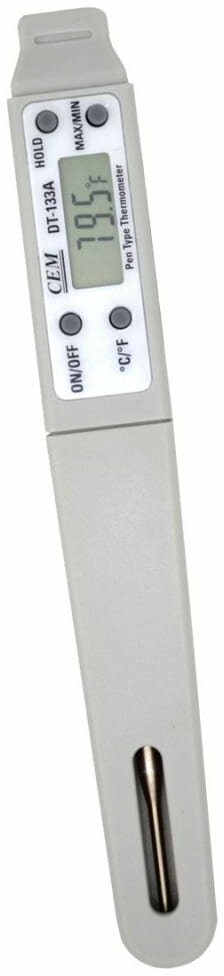 Термометр СЕМ DT-133A 482575 пищевой прибор с высокой точностью, широким температурным диапазоном и надёжным питанием