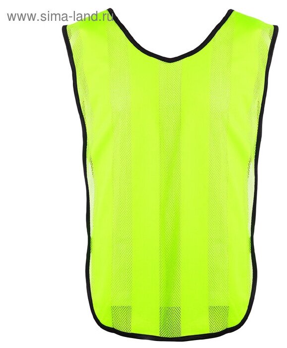 Манишка футбольная на резинке, цвет салатовый 3543932