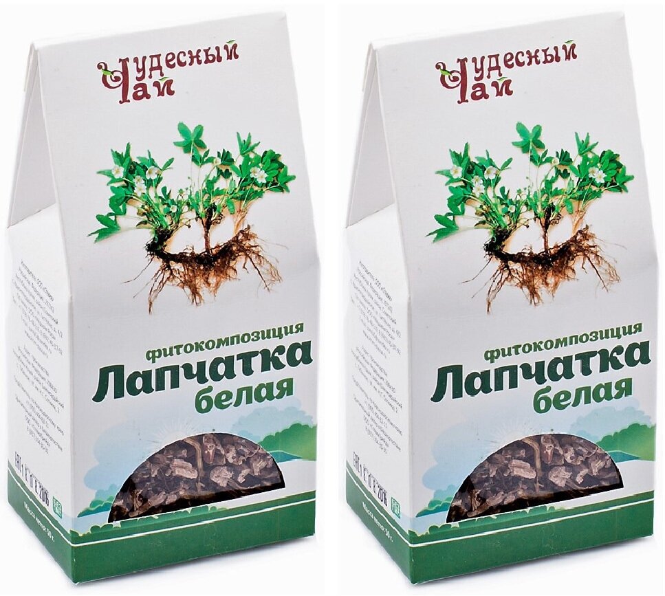 Лапчатка белая (корень) 50 г. Комплект 2 шт.