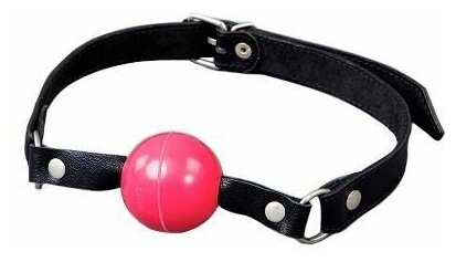 Кляп Подиум с регулируемым ремешком, черный Подиум Кляп Подиум с регулируемым ремешком, черный