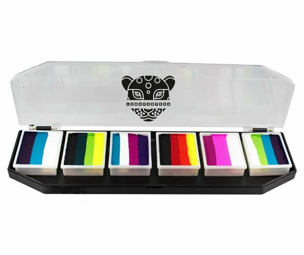 Аквагрим профессиональный набор /для детей/ LENA PANTERA палетка ...