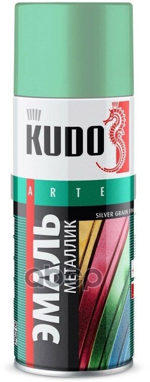 Эмаль универсальная металлик зеленая KU-1054 Kudo арт. KU1054